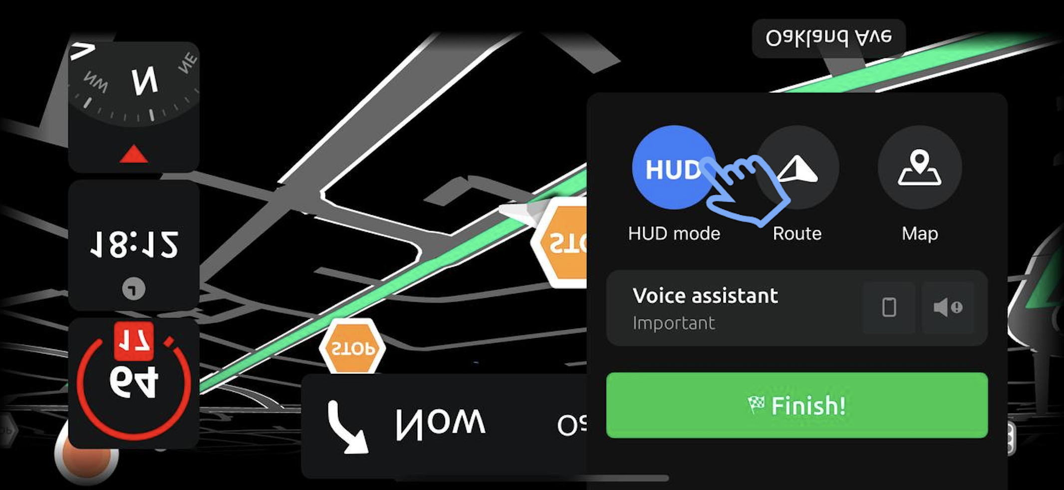 What's HUD mode and how to enable it? – HUDWAY Help Center